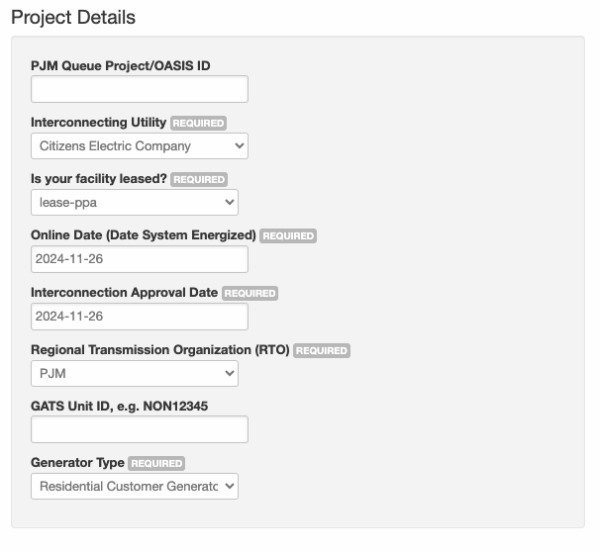 Solar Registration Instructions - Pennsylvania Alternative Energy ...